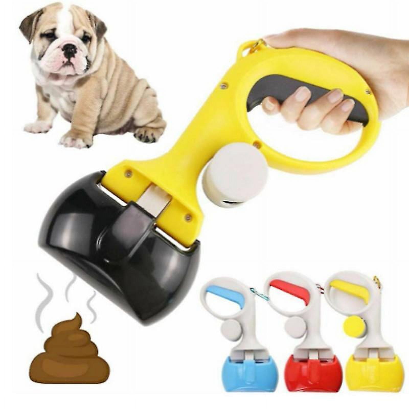 Pet Toilet Picker Portable Dog Feces Toilet Picker With Garbage Bag Pet ...