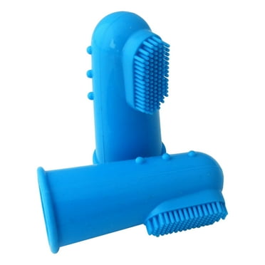 Jasper Dog Toothbrush Silicone Finger Toothbrush for Puppies, Cats and ...