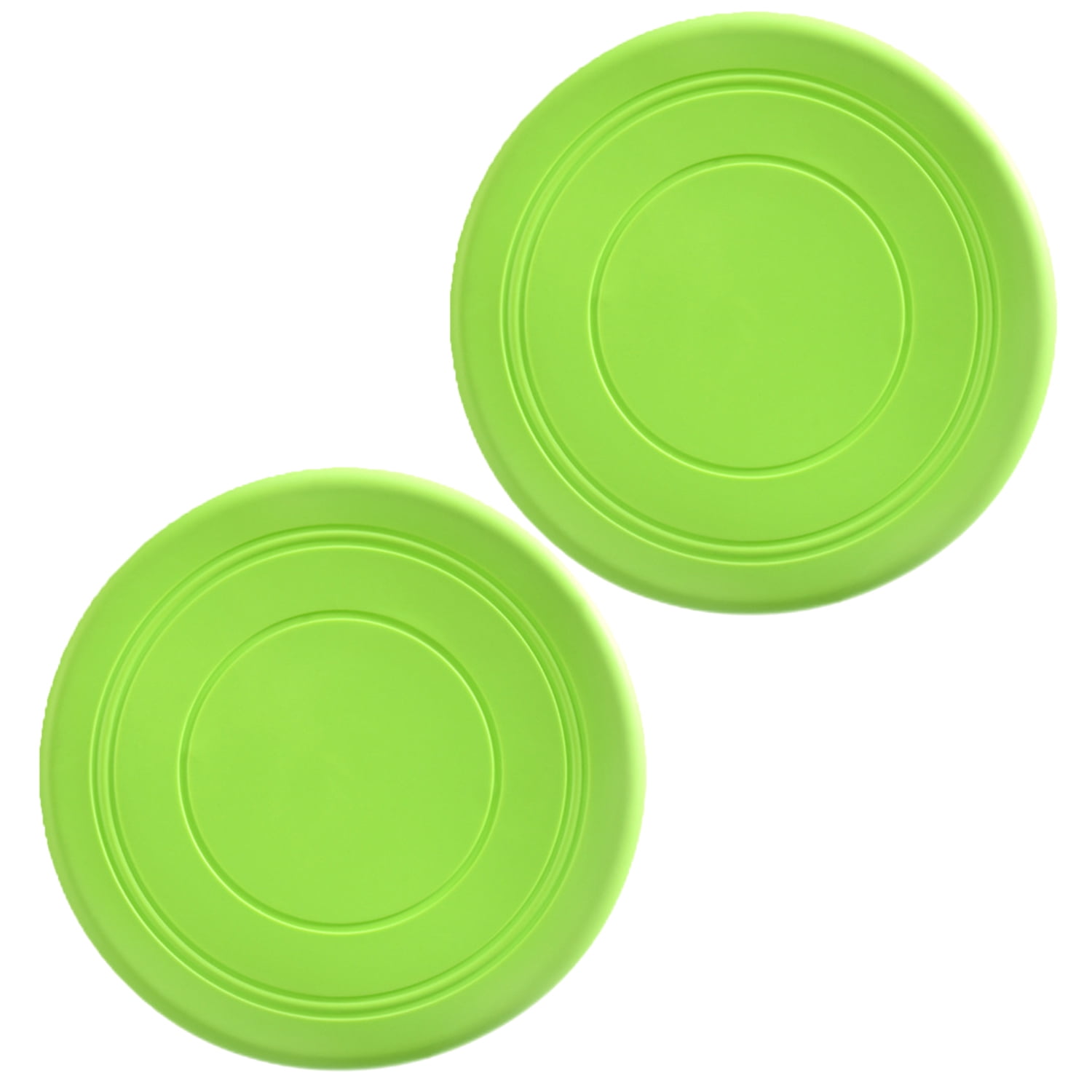 Pet Toy Dog Frisbee, 2 Pack 7 Inch Bite-Resistant Soft Frisbees, Pet ...