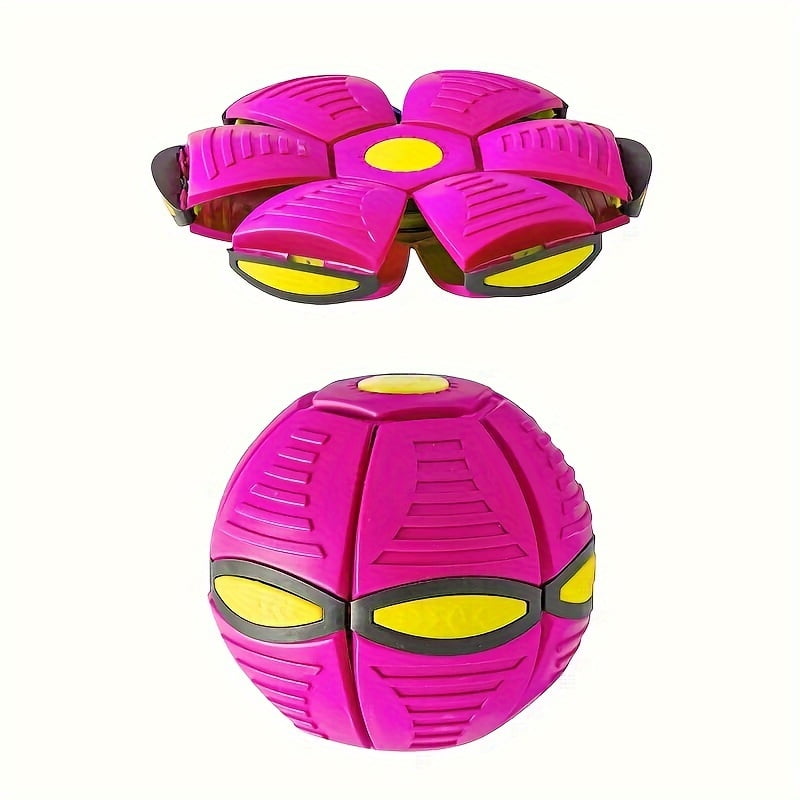 Pet Toy Flying Saucer Ball For Dogs, Flying Saucer Ball, Outdoor Yard ...