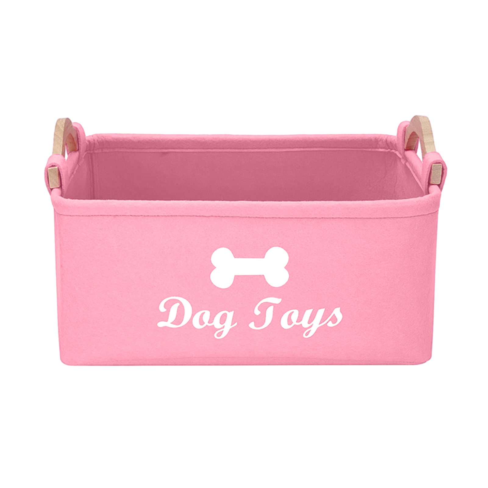 Pet Toy Storage Box - Lightweight Flexible Large Capacity Organizer for ...