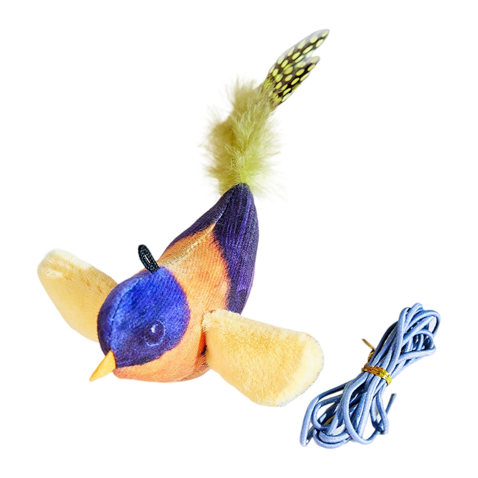 Pet Toys Interactive Chirping Bird Flapping Automatic Toy for Exercise ...