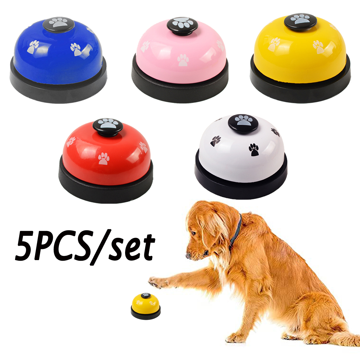Pet Training Bells, Set of 5PCS Dog Bells for Training and ...