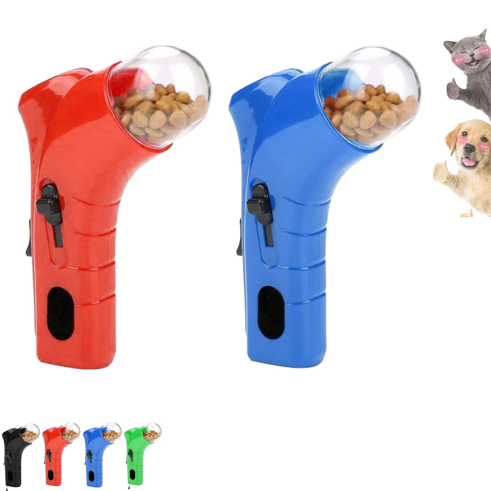 Pet Training Food Dispenser, Interactive Puppy Award Snack Catapult Toy ...