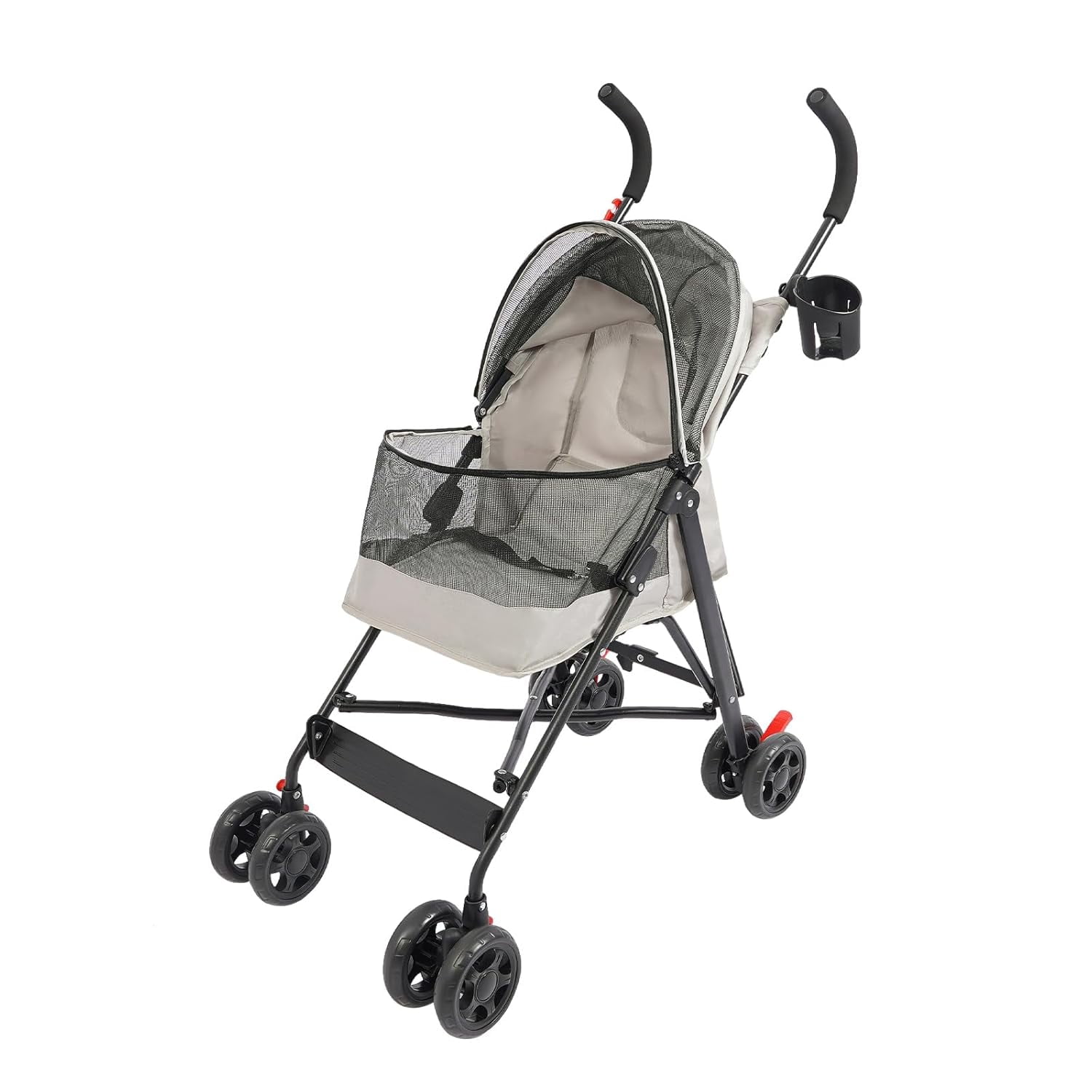 Pet Travel Stroller, Compact, Easy Fold, No Assembly Required Pet ...