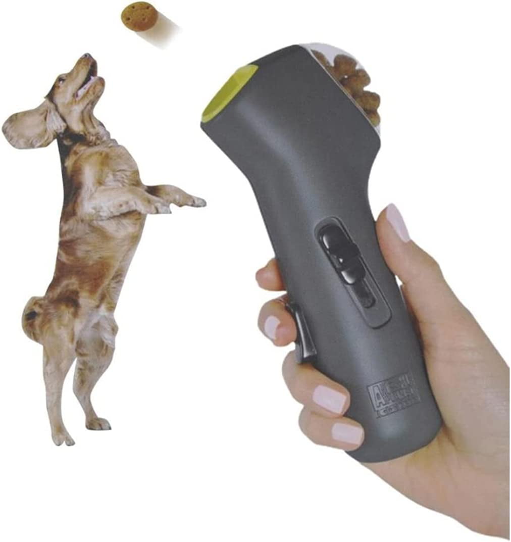 Pet Treat Launcher Dog Food Catapult Dog Stuff Puppy Snack Shooter ...