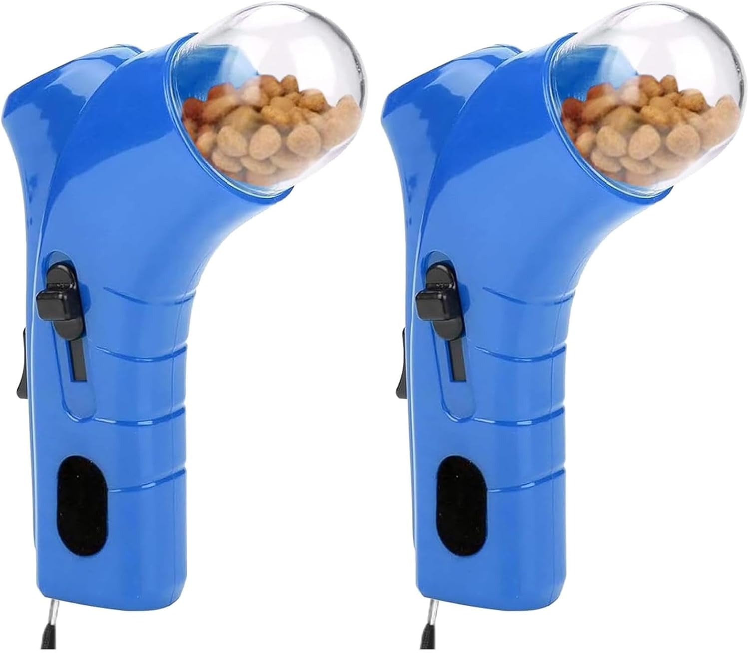 Pet Treat Launchers - 2 Pack Pet Snack Guns Shooter, Pet Training Food ...