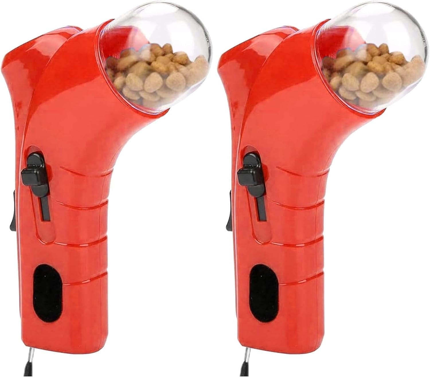 Pet Treat Launchers - 2 Pack Pet Snack Guns Shooter, Pet Training Food ...