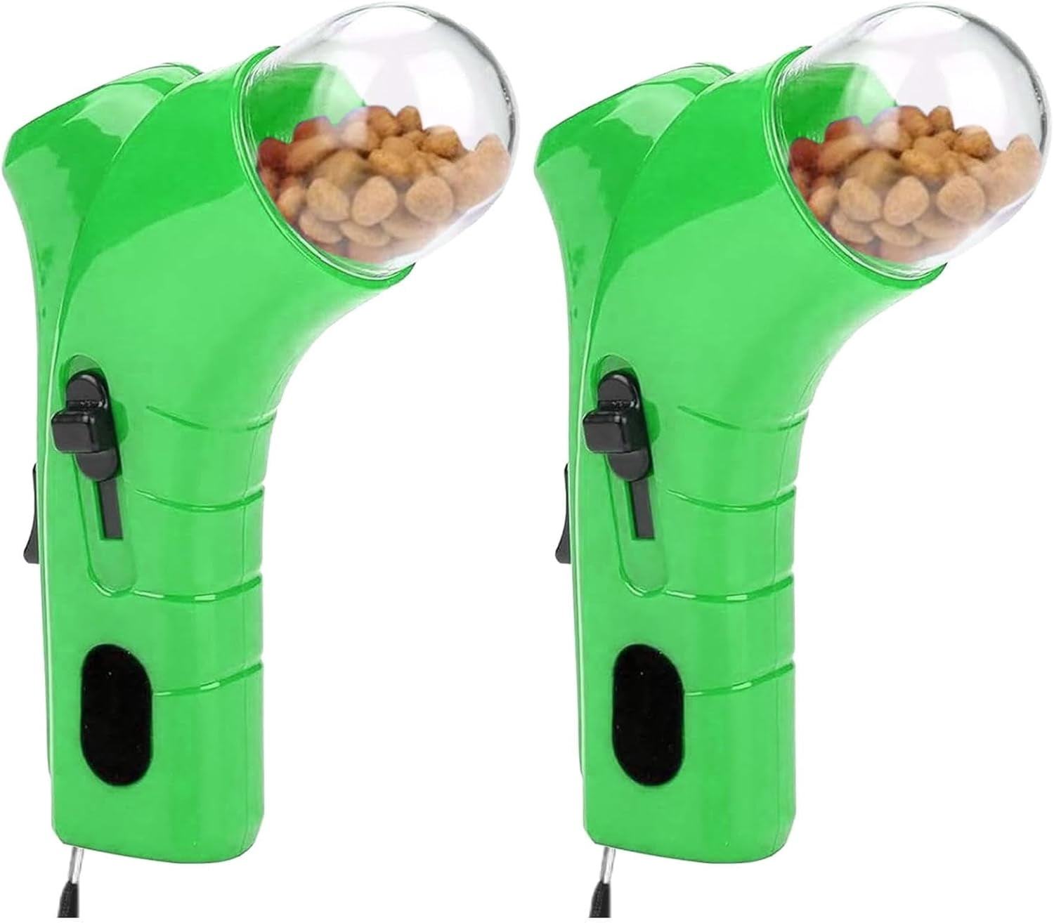 Pet Treat Launchers - 2 Pack Pet Snack Guns Shooter, Pet Training Food ...
