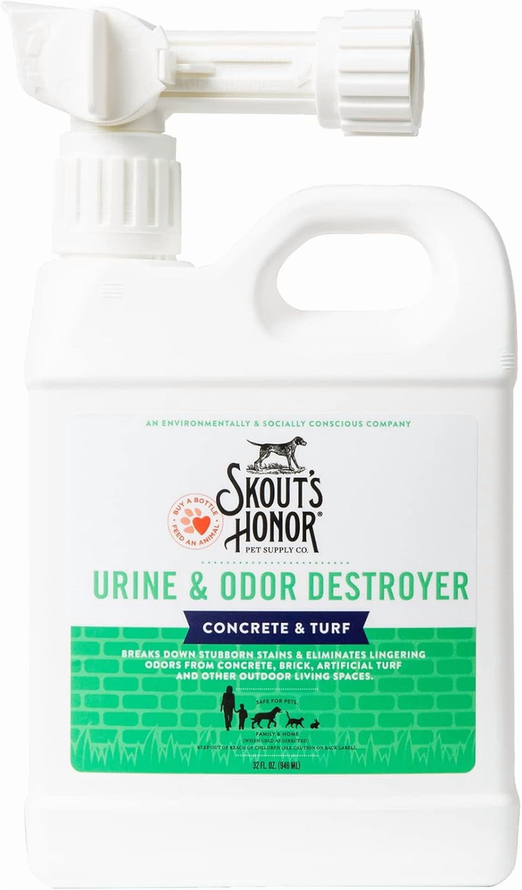 Pet Urine & Odor Destroyer Concrete & Turf - Professional Strength ...