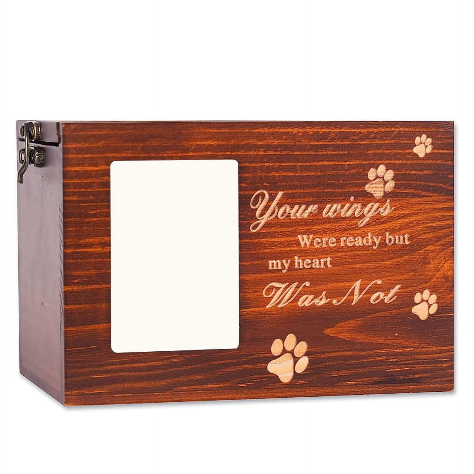Pet Urns for Dog Cats Ashes, Loss Memorial Remembrance Gift, Photo ...