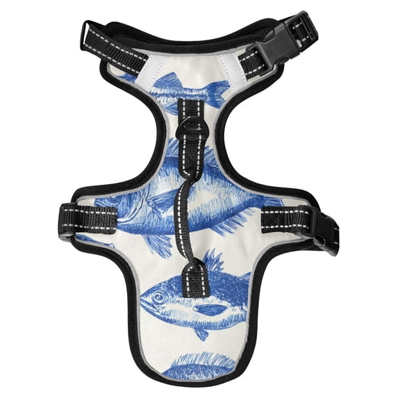 Pet Vest For Walking With Handle Adjustable Reflective Dog Cat Harness ...