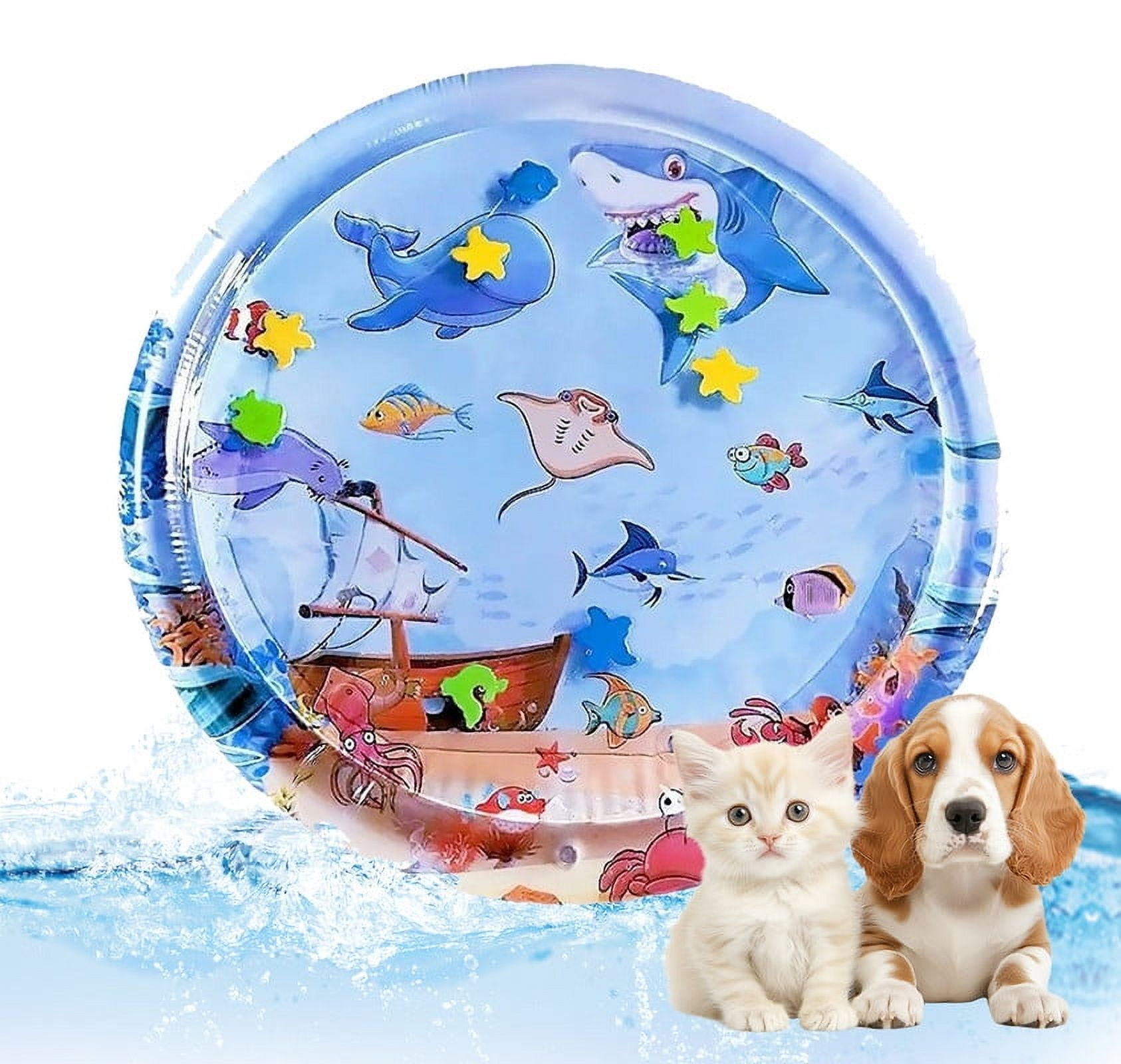 Pet Water Bed,Cat Water Mat 2025 Upgraded Thickened Sensory Water ...