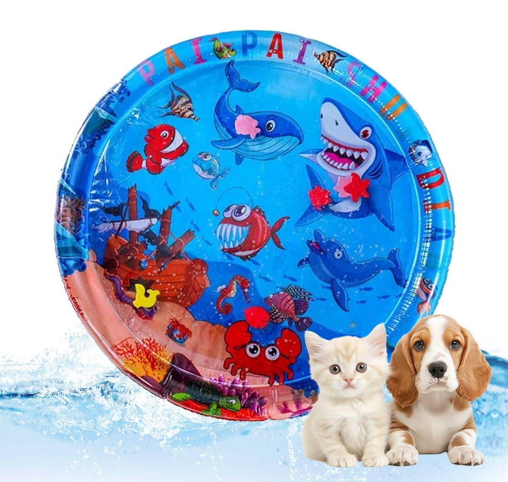 Pet Water Bed,Cat Water Mat 2025 Upgraded Thickened Sensory Water ...