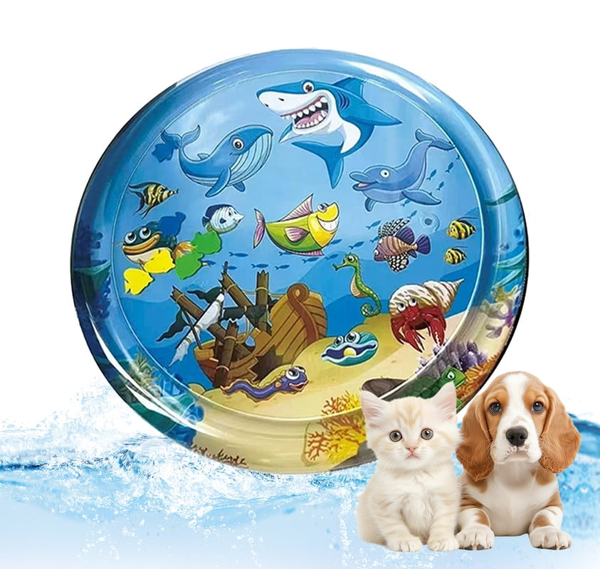 Pet Water Bed,Cat Water Mat 2025 Upgraded Thickened Sensory Water ...