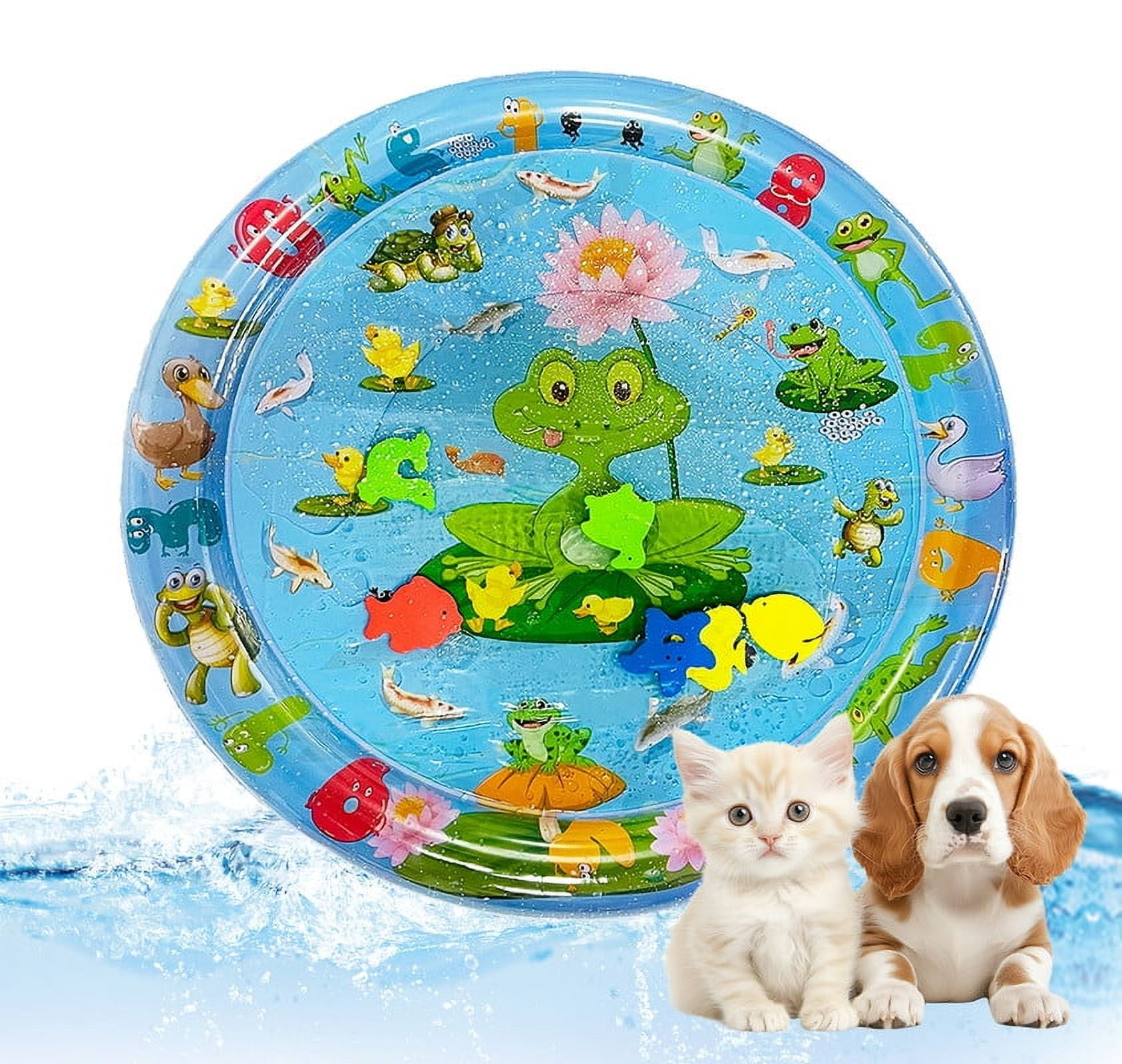 Pet Water Bed,Cat Water Mat 2025 Upgraded Thickened Sensory Water ...