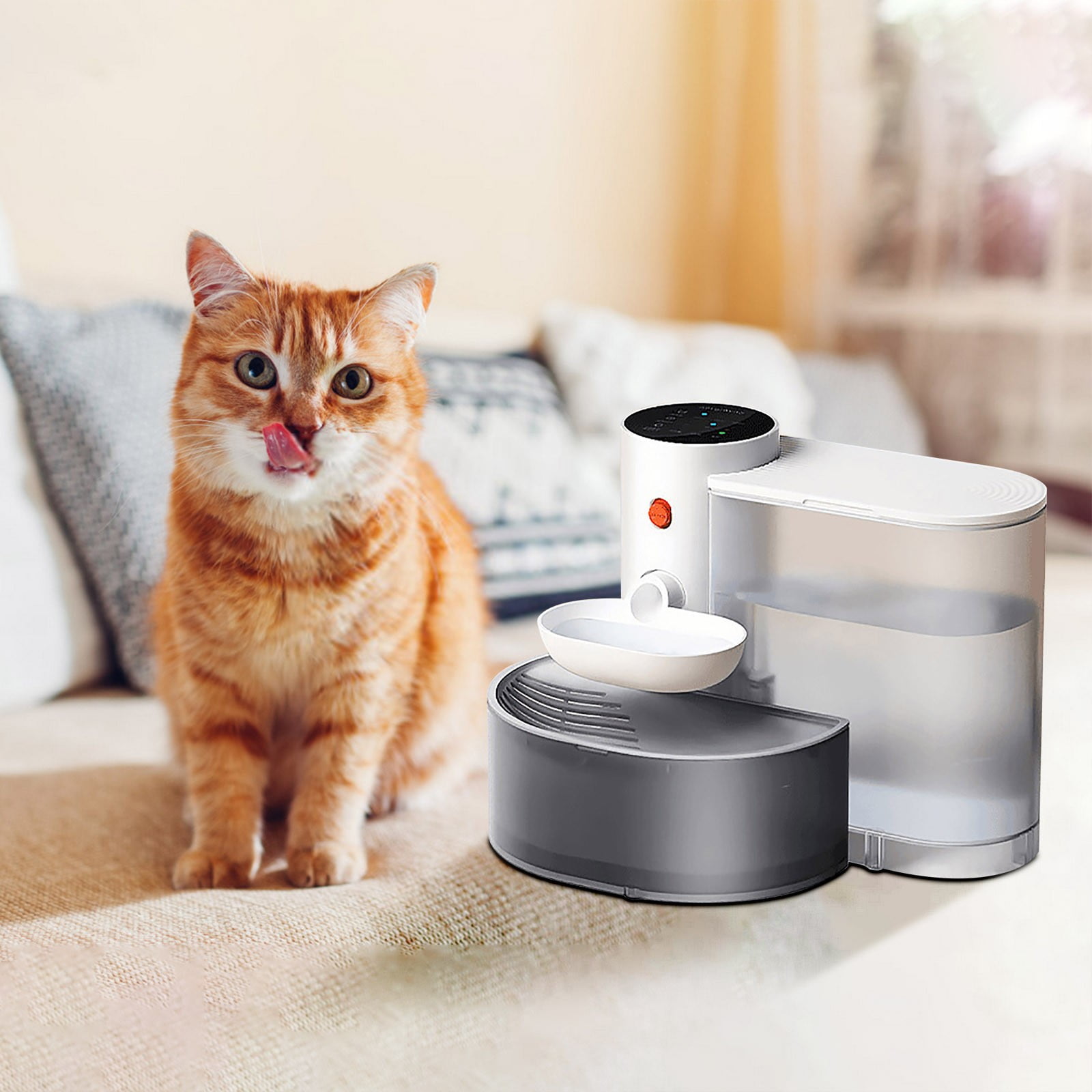 Pet Water Dispenser,Cat Water Fountain,Dumping Water Dispenser Water ...