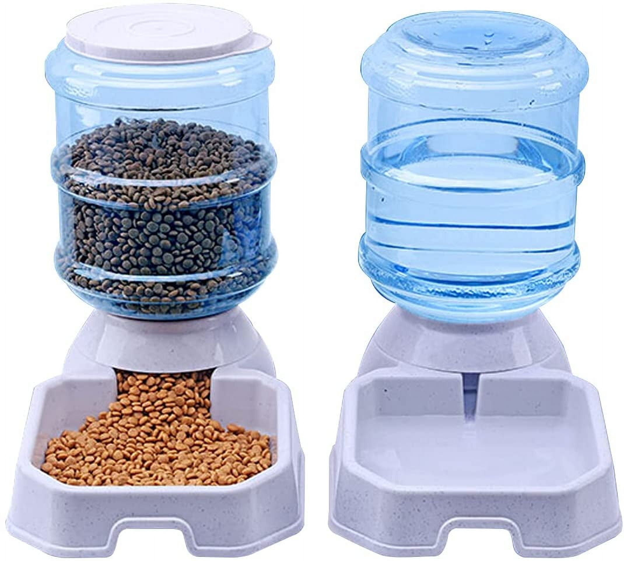 Pet Water Dispenser Station - 1 Gal Replenish Pet Waterer for Dog Cat ...