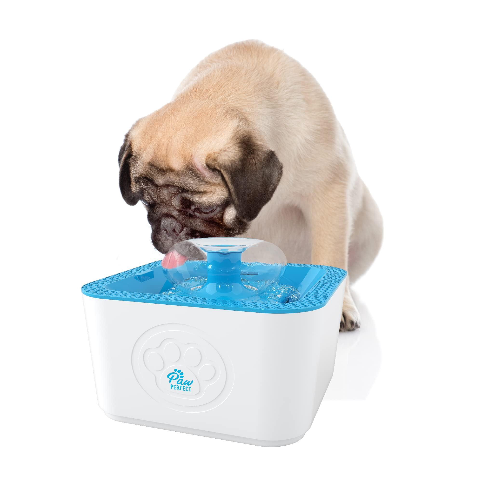 Pet Water Fountain, Dog Cat Water Fountain 84oz/2.5L, Automatic Ultra ...