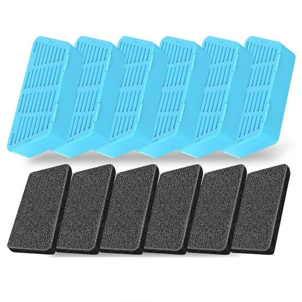 Pet Water Fountain Plastic Filters and Foam Sponges Replacement ...