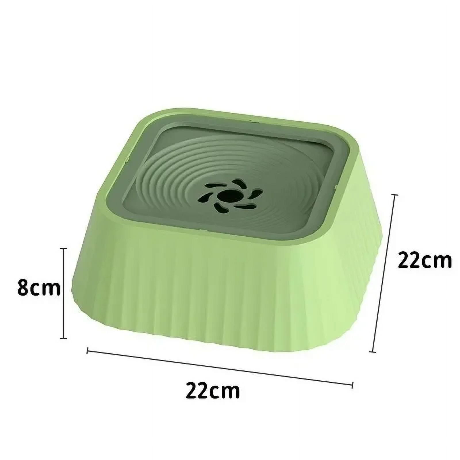 Pet Water Fountain with Floating Plates No Spill Dog Water Bowl Clean ...