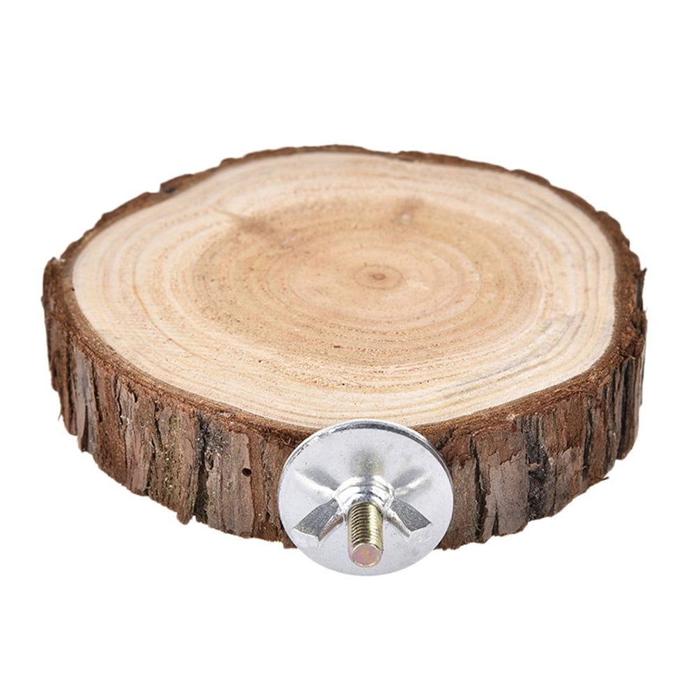 Pet Wooden Shelf Perch Platform Toy for Syrian Hamster Gerbil Rat ...