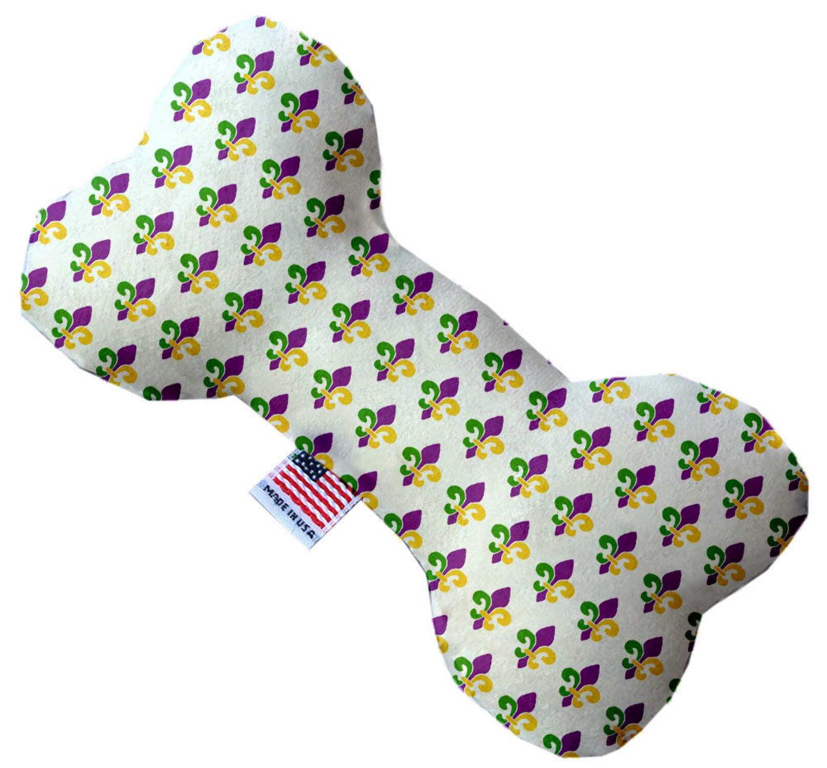 Pet and Dog Plush Heart or Bone Toy, "Mardi Gras Group" - Walmart.com