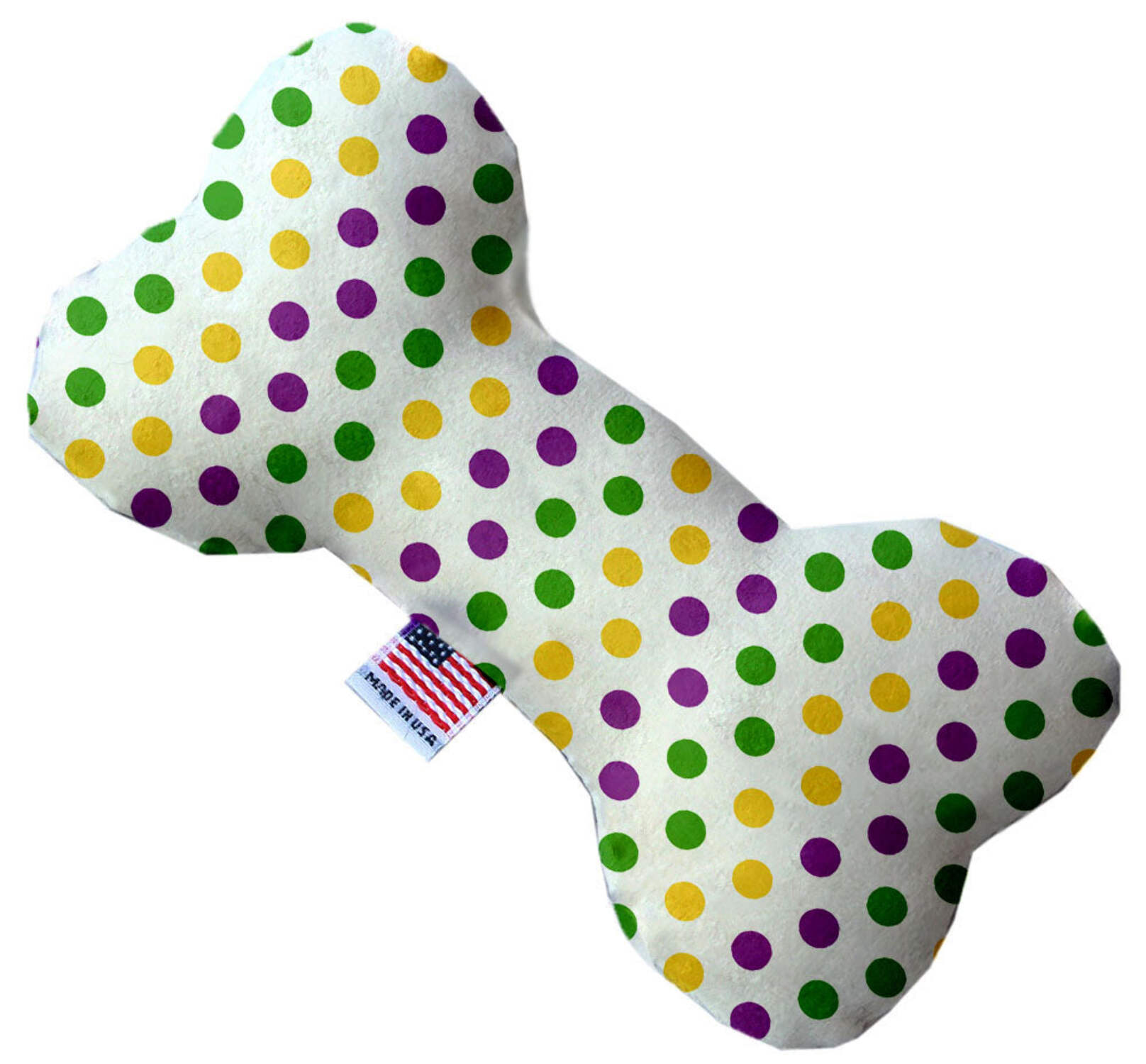 Pet and Dog Plush Heart or Bone Toy, "Mardi Gras Group" - Walmart.com