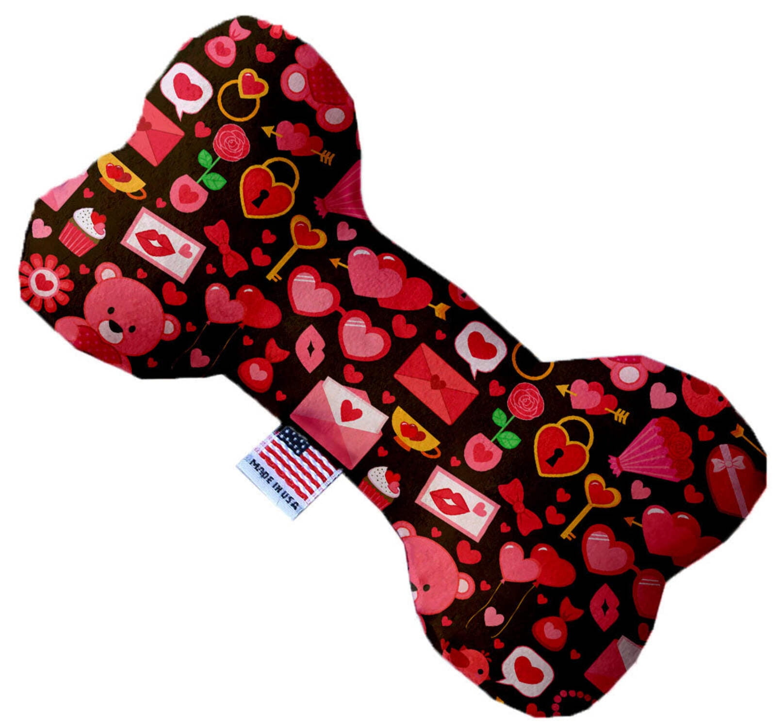 Pet and Dog Plush Heart or Bone Toy, "Valentine's Day Group" (Available ...