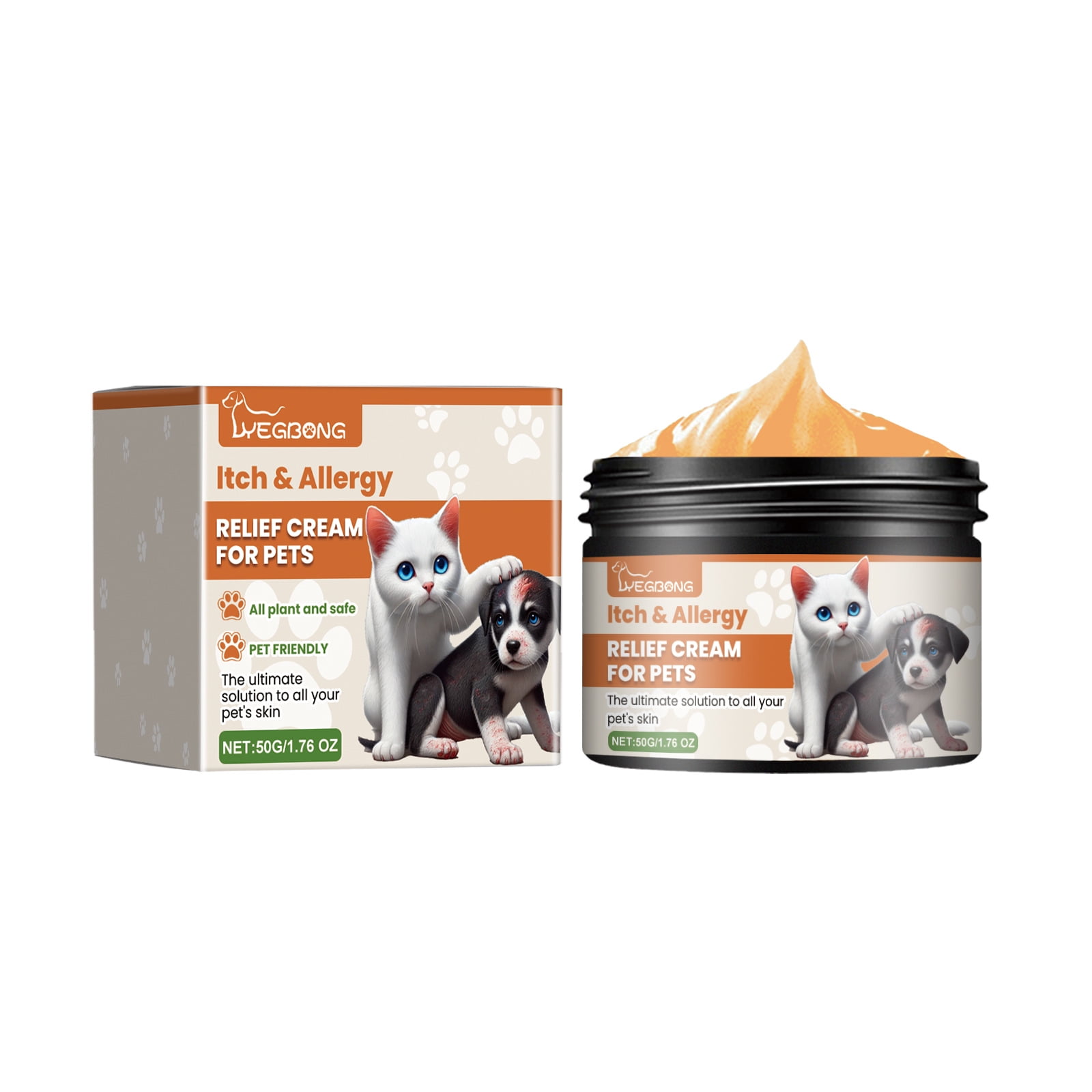 Pet anti-itch cream gently relieves itching, relieves skin discomfort ...