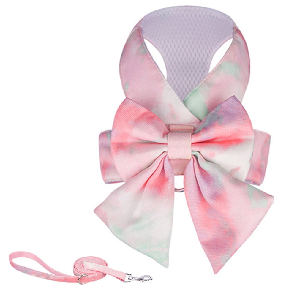 Pet chest strap Dog leash Dog leash Dog leash Pet back has butterfly ...
