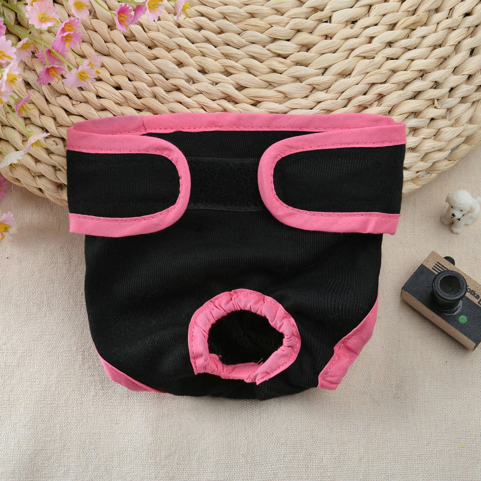 Pet dog Velcro underwear small medium and large dog Teddy golden ...