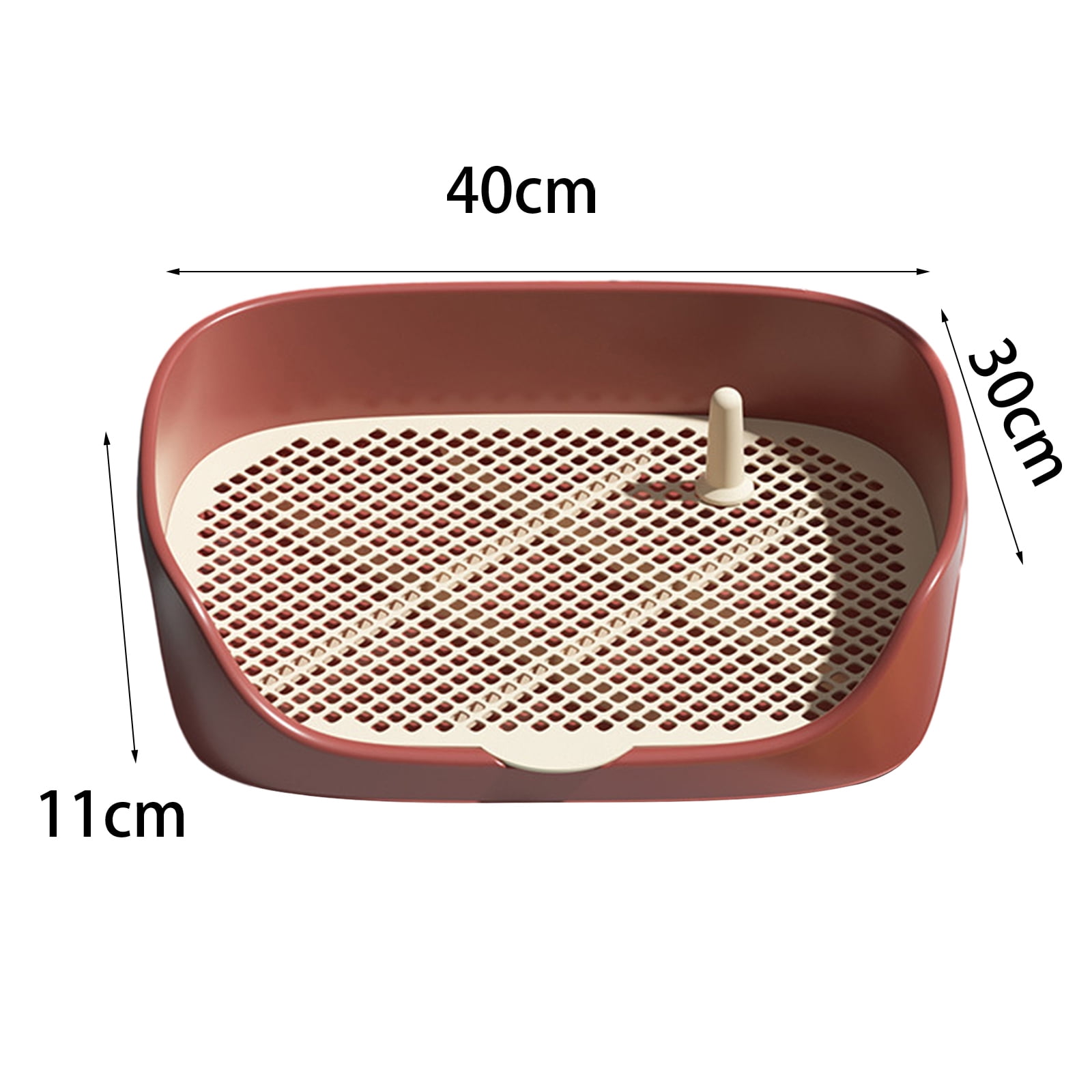Pet Dog Toilet Portable Dog Potty Pan Trainer Litter Box Anti-Splash ...