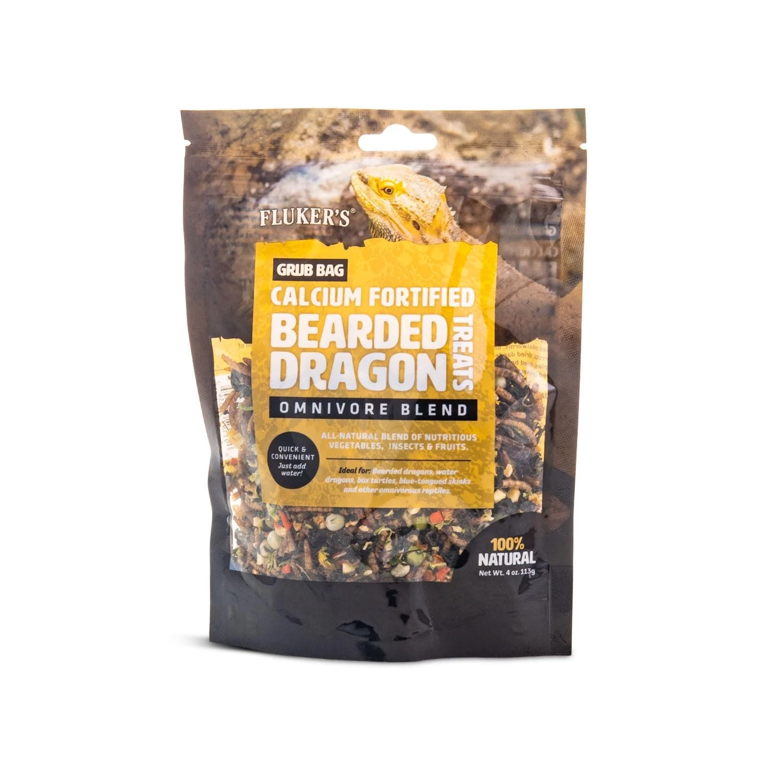 Pet kare - Fluker's Grub Bag 4 oz Calcium Fortified All Natural Treats ...