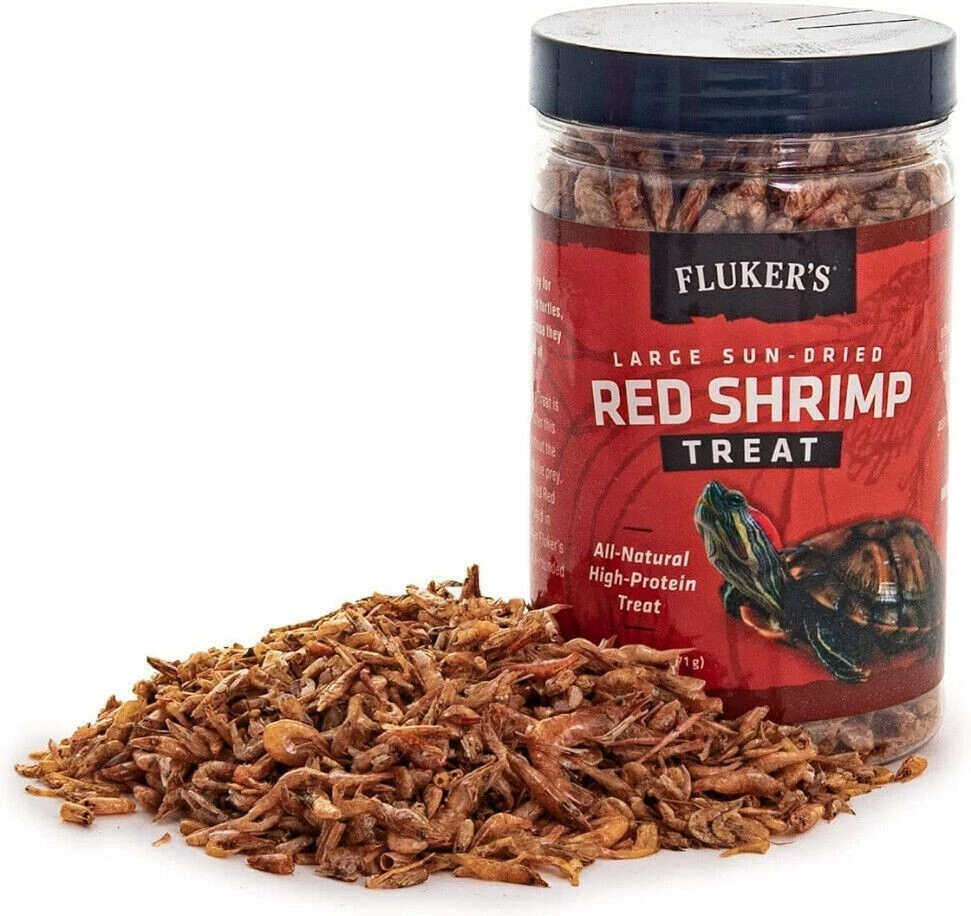 Pet kare - Fluker's Large Sun-Dried Red Shrimp Reptile Treat 2.5 oz ...