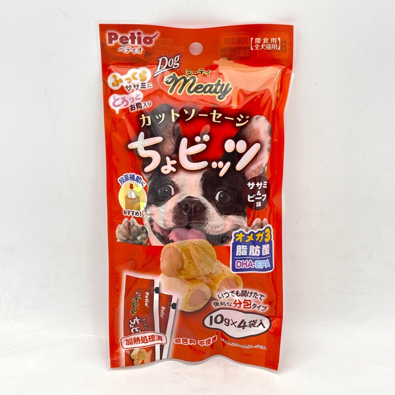 Pet kare - Petio Meaty Chicken & Beef Flavor Snack For Dog 10gx4bags ...