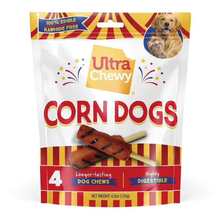 Pet kare - Ultra Chewy Corn Dogs 4ct - Walmart.com