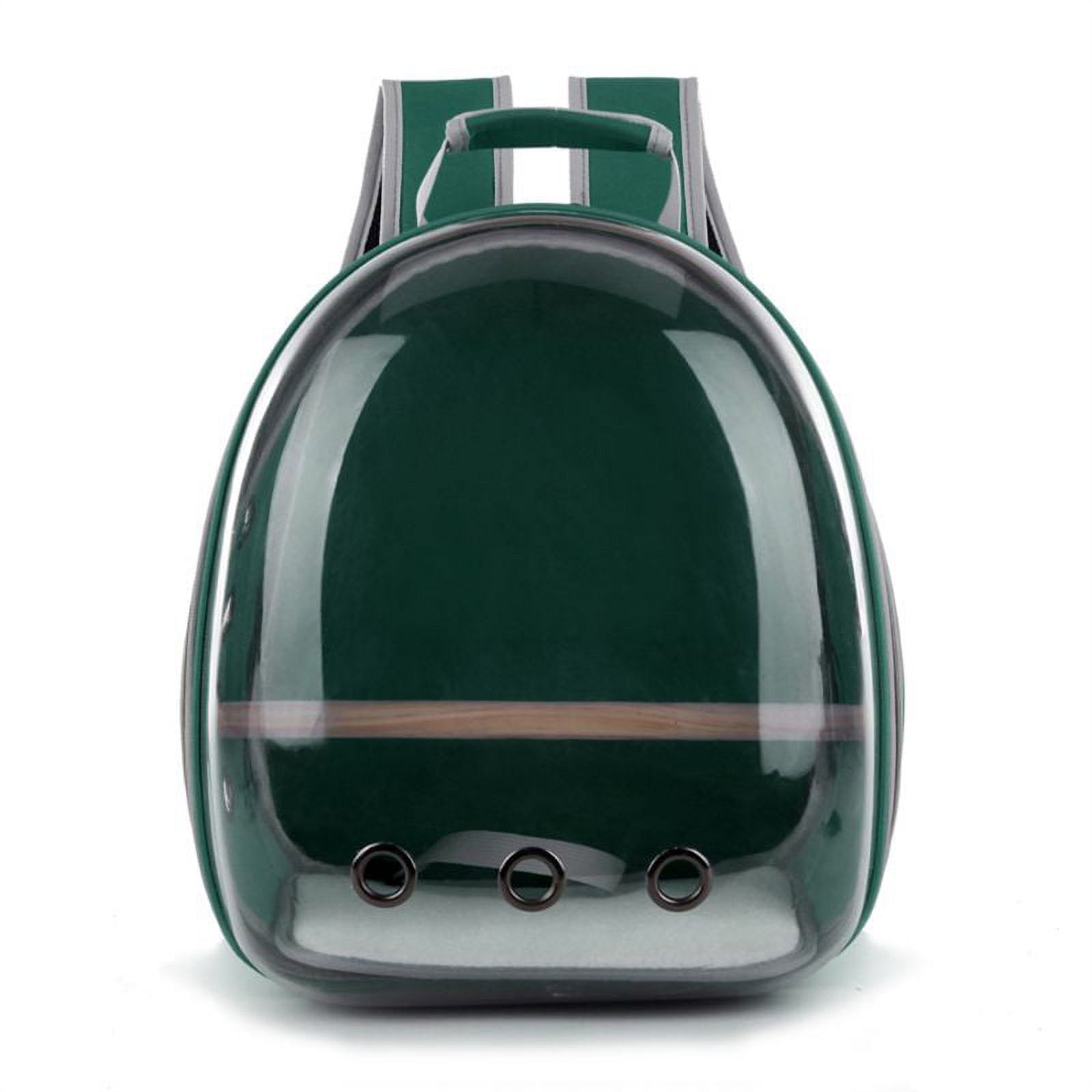 Pet parrot carrier bird travel bag space capsule transparent backpack ...