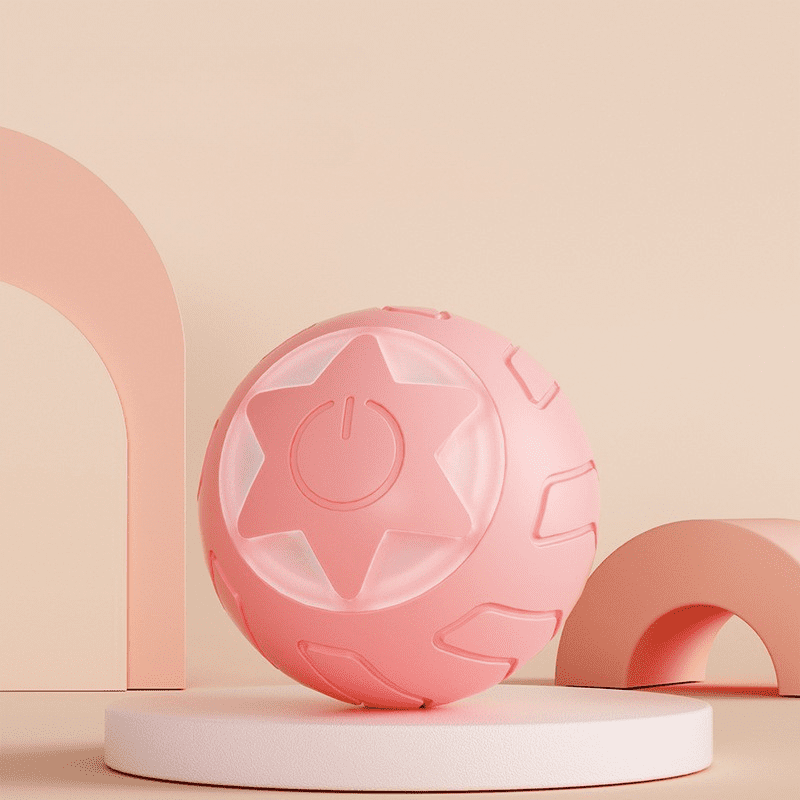 Pet's Interactive Cat Toys Ball,Wloom Cat Ball Powered and Self Moving ...