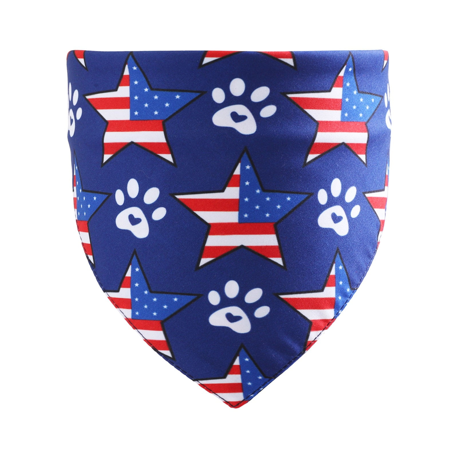 Pet scarf, flag triangular scarf, cat and dog independence day scarf ...