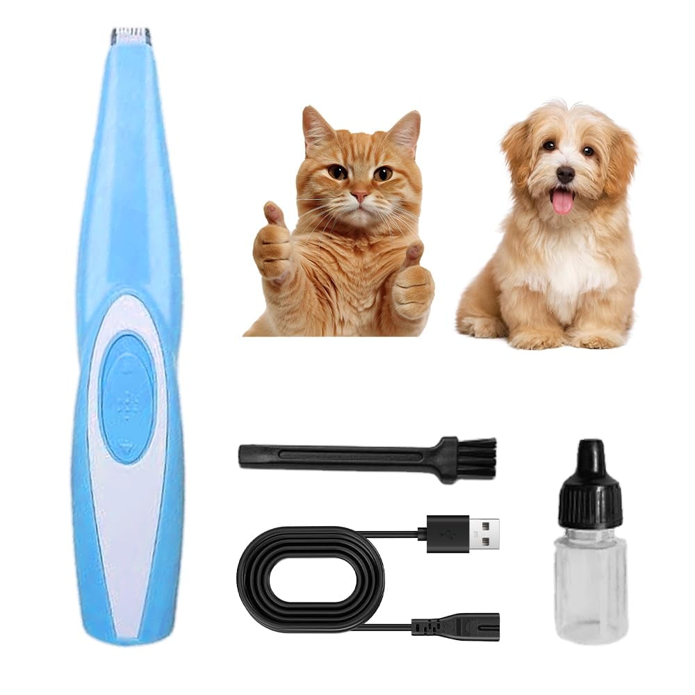 Pet shavers,Pet Mini Safe Trimmer, Dog Paw Trimmer Pet Grooming ...