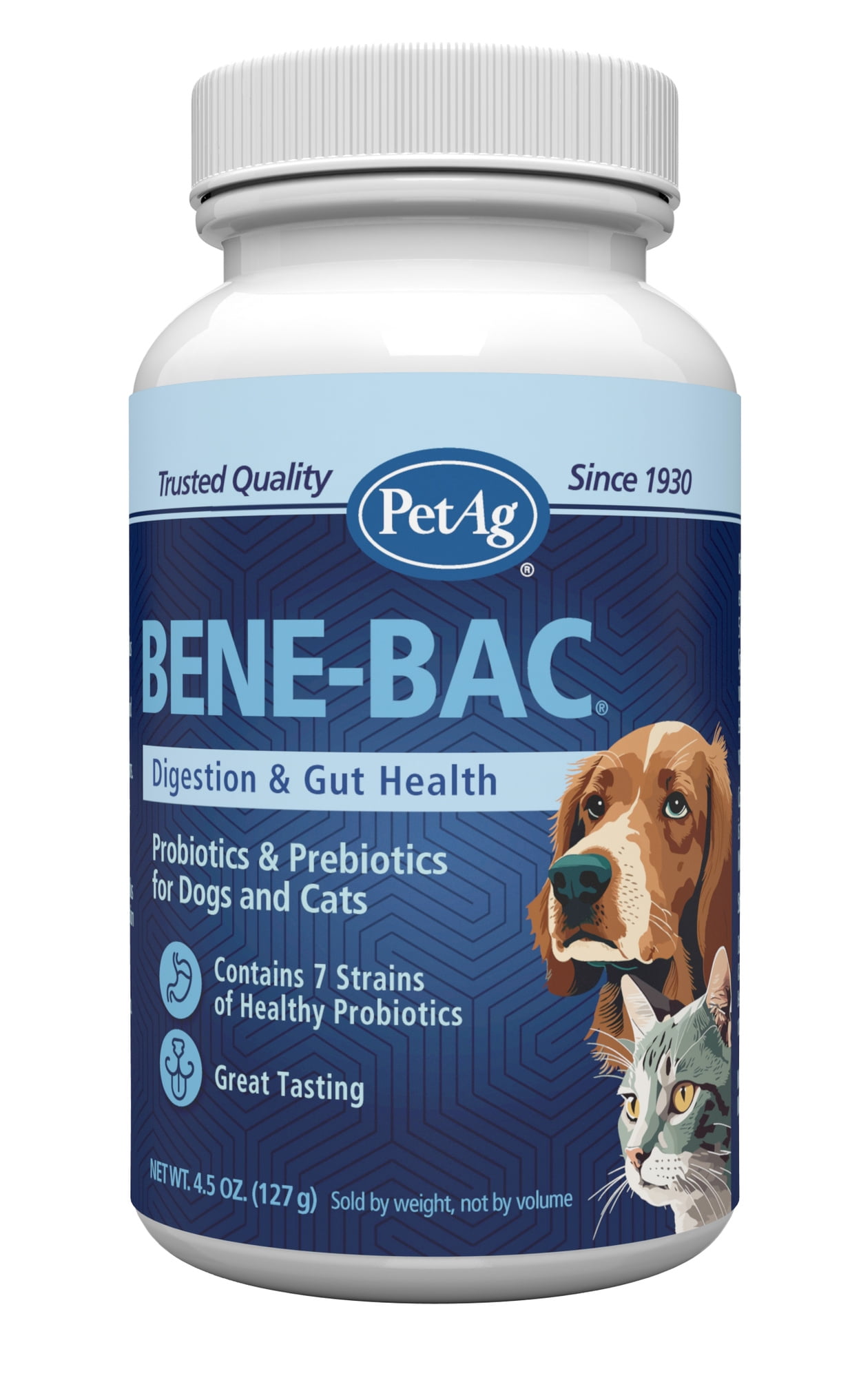 Pet-Ag Bene-Bac Pet Powder with FOS and Probiotics, 4.5 oz - Walmart.com