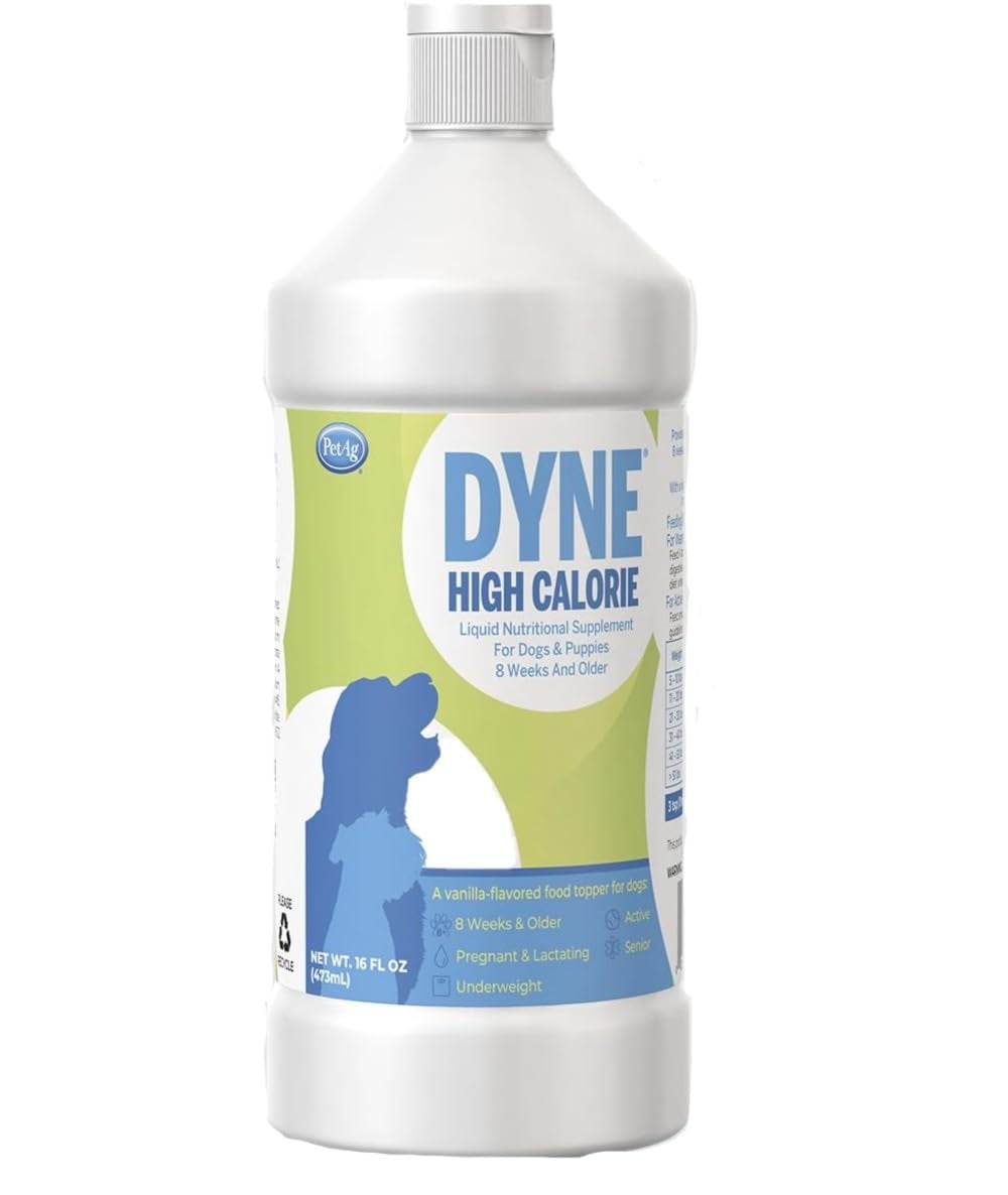 PetAg Dyne High Calorie IRF13 Liquid Nutritional Supplement for Dogs ...