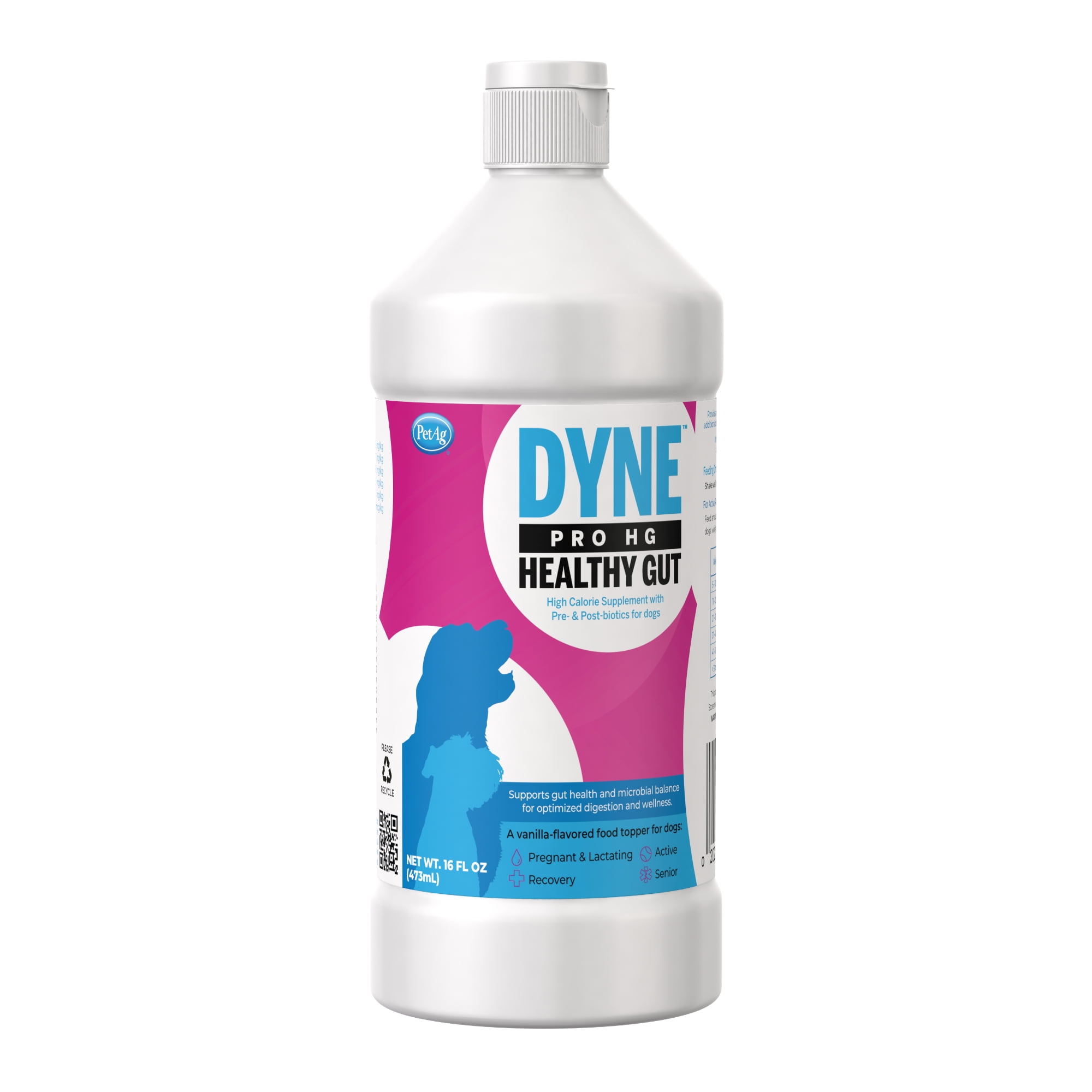 PetAg Dyne PRO HG Healthy Gut for Dogs & Puppies 8 Weeks & Older - 16 ...