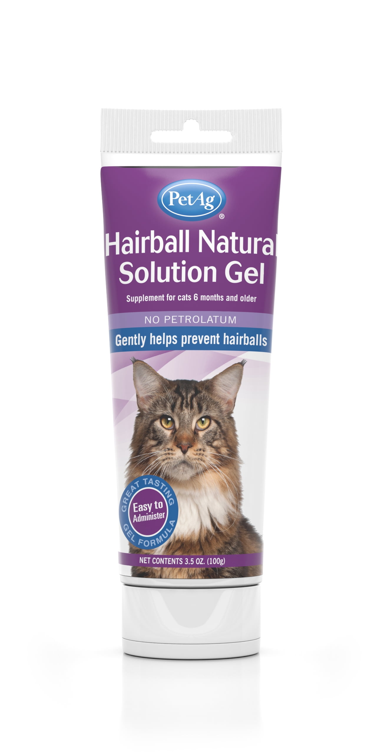 PetAg Hairball Natural Solution Gel for Cats, 3.5 oz - Walmart.com