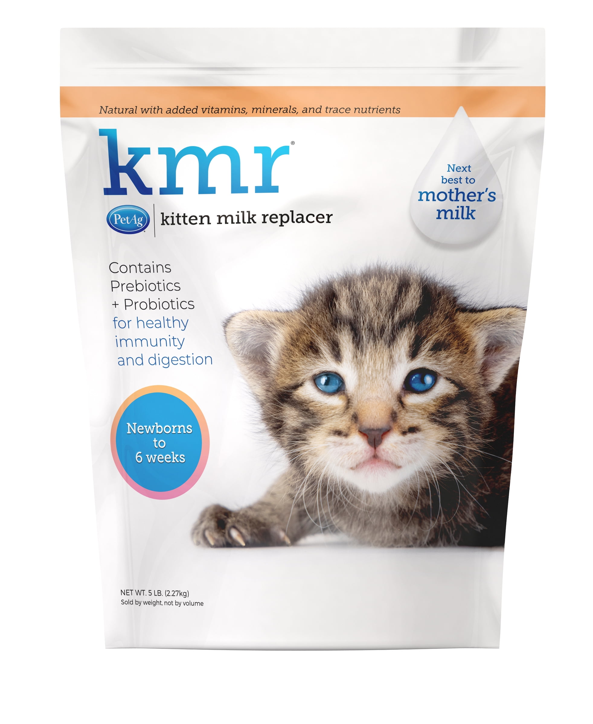 Pet-Ag KMR Kitten Milk Replacer Powder - Mother's Substitute for Cats, 5 lb - Walmart.com