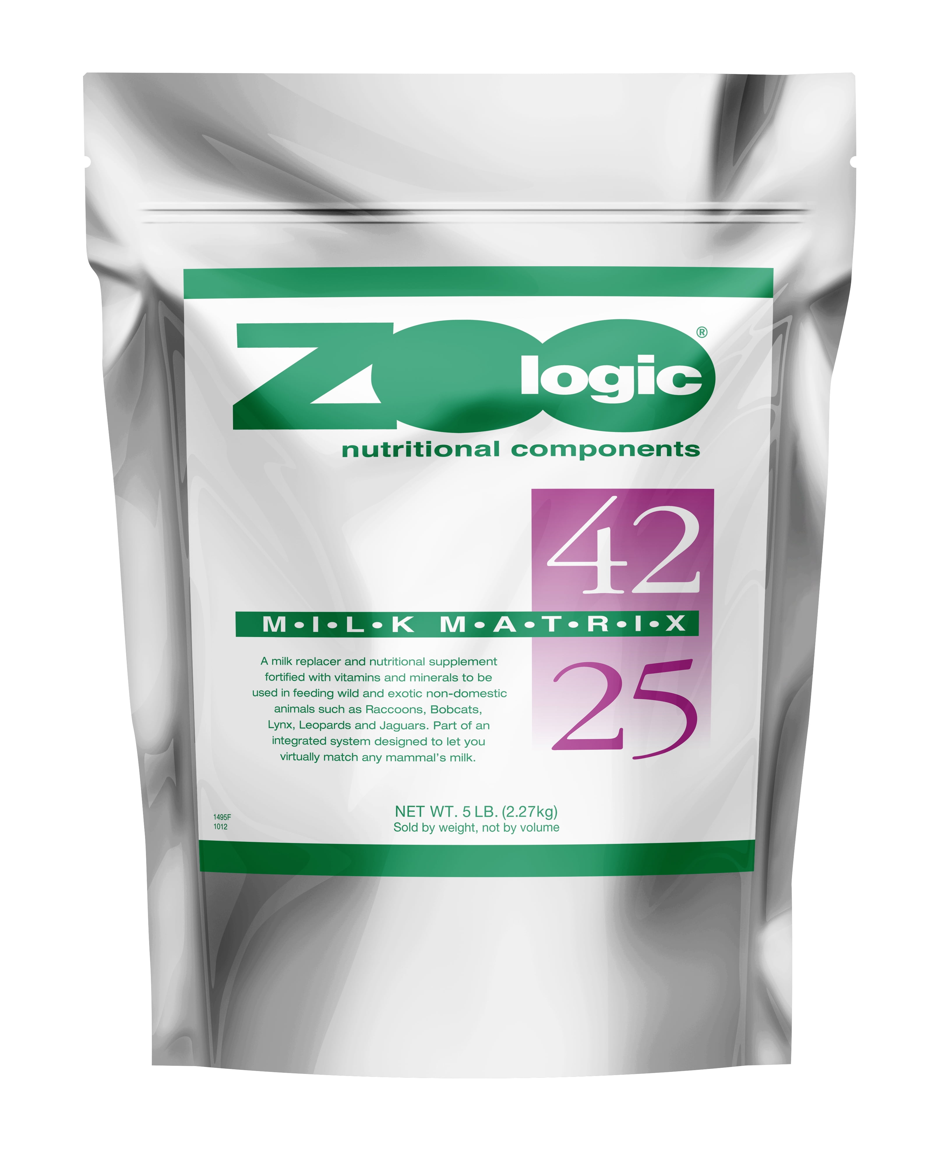 PetAg Zoologic Milk Matrix 42/25 - Milk Replacer - Matches Virtually ...