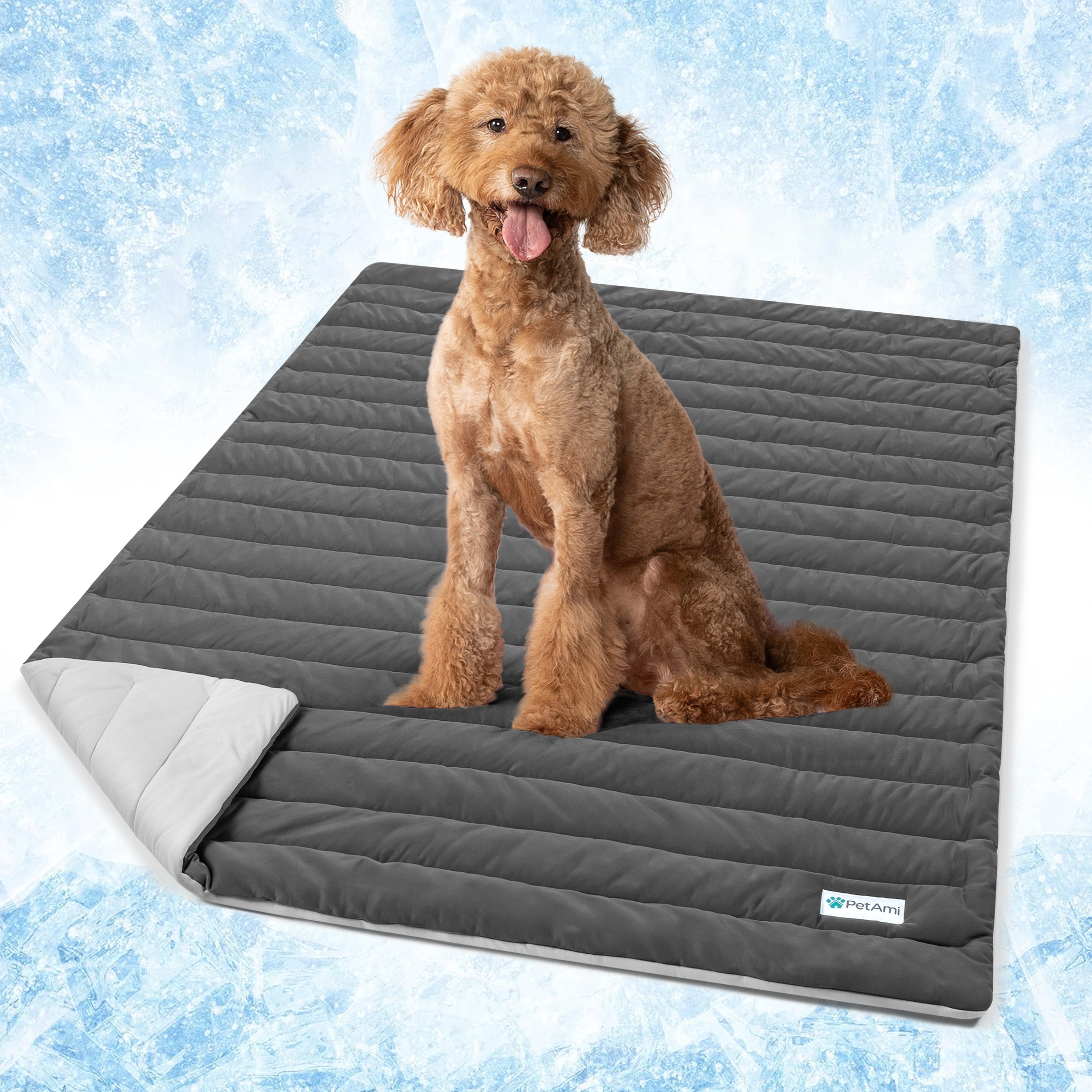 PetAmi Cooling Mat for Dog, Premium Pet Cooling Blanket for Crate ...