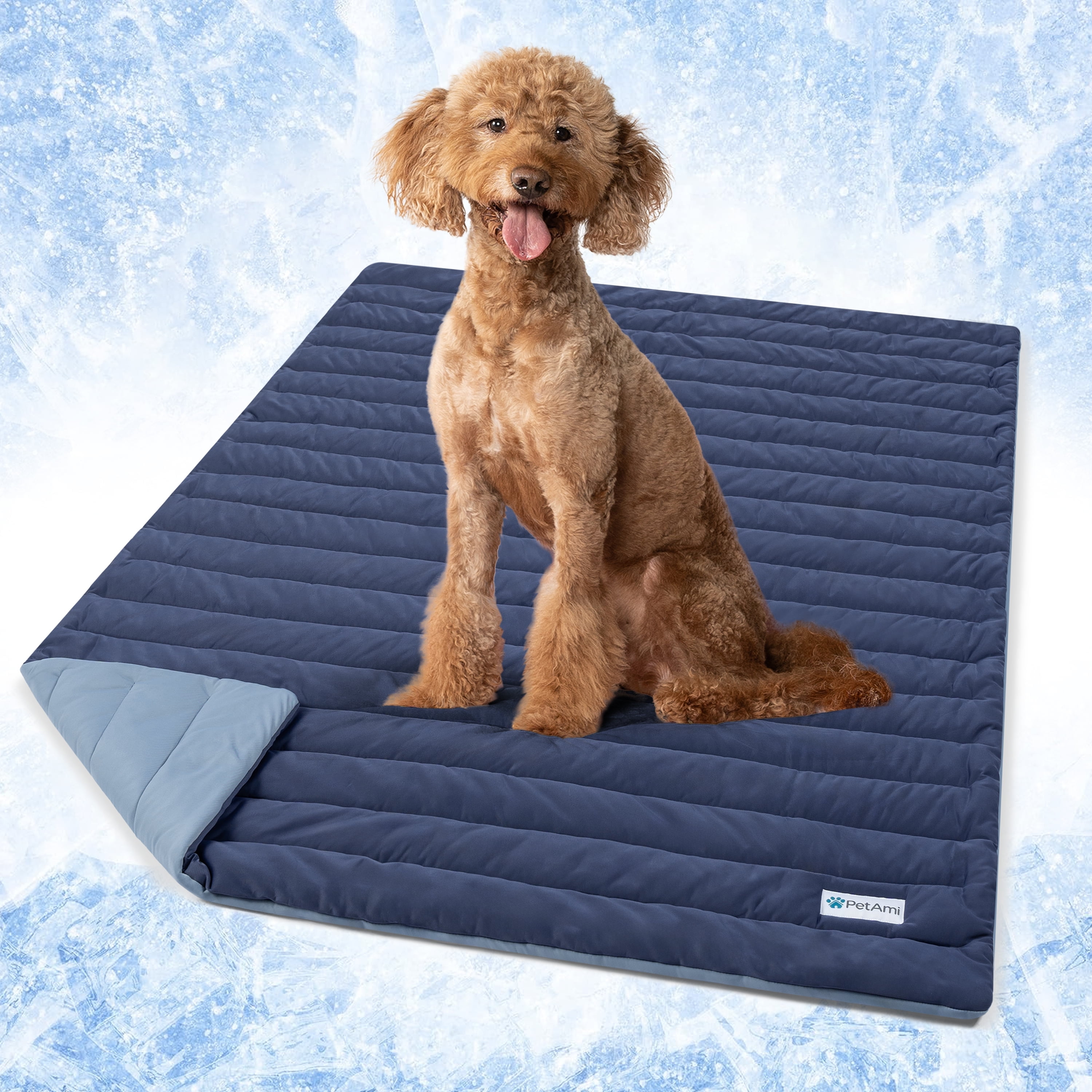 PetAmi Cooling Mat for Dog, Premium Pet Cooling Blanket for Crate ...