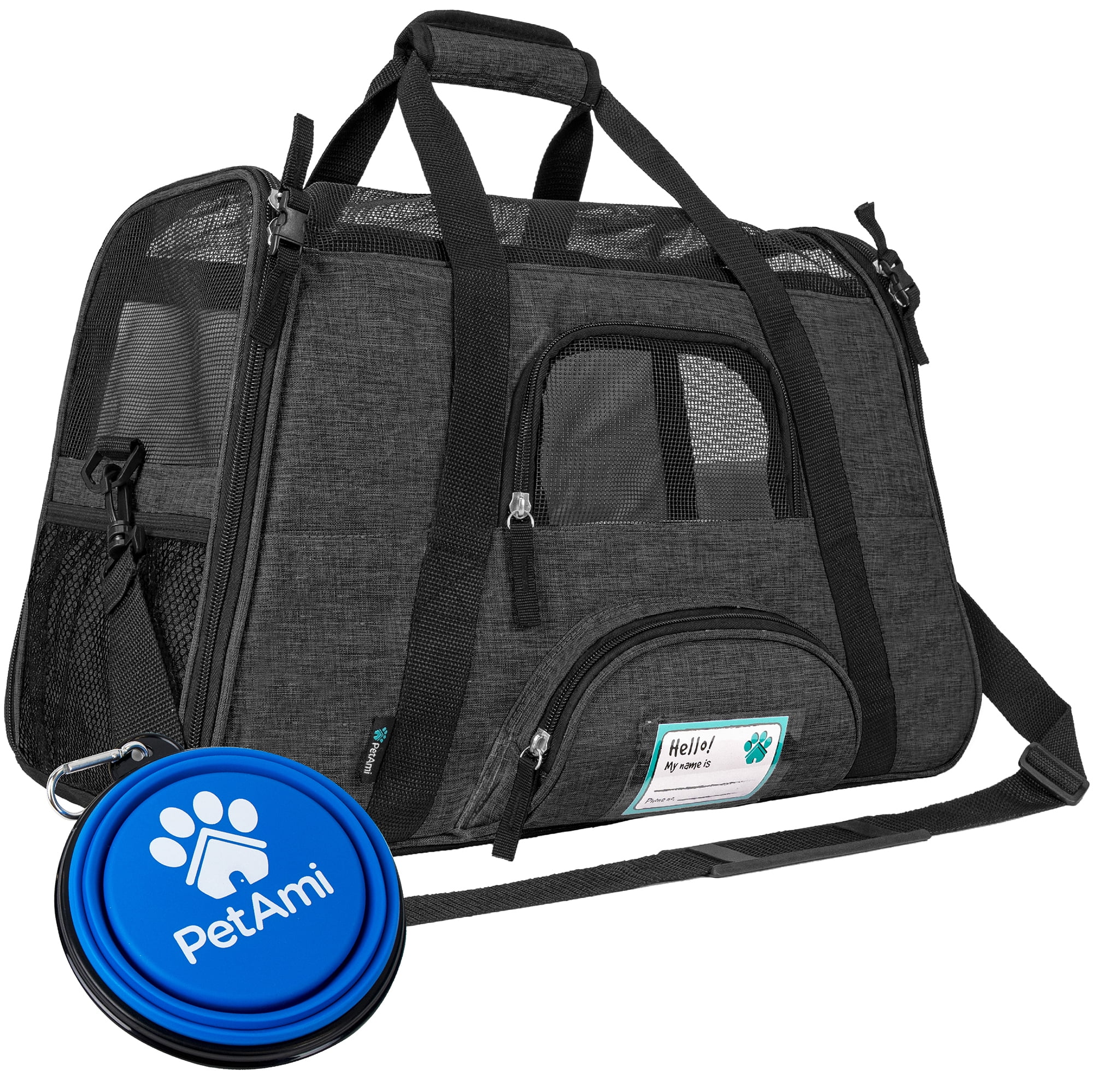 PetAmi Premium Airline Approved Soft Sided Pet Carrier for Small ...